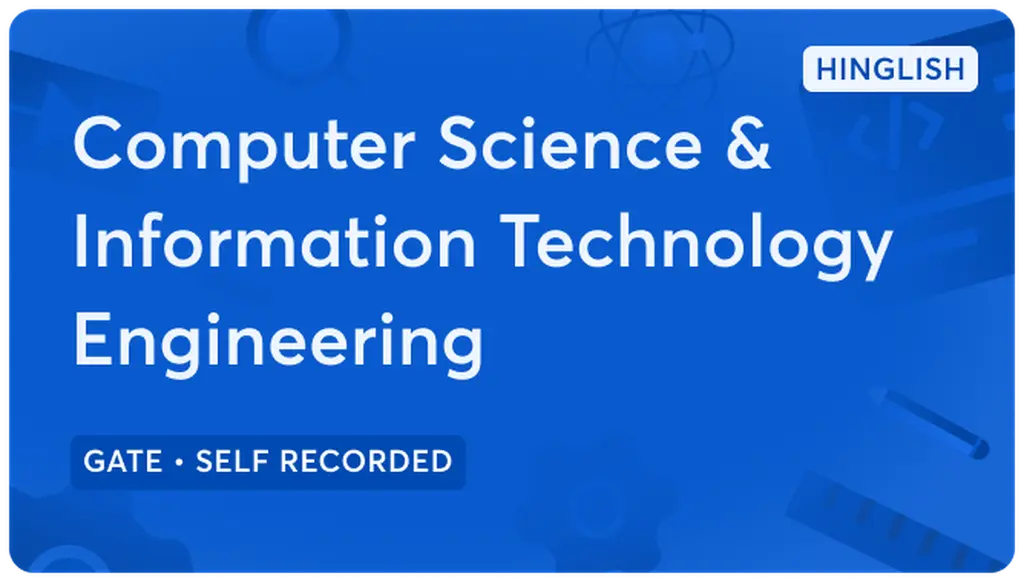 GATE - CS and IT (Hinglish) - Course on Compiler Design Concepts ...