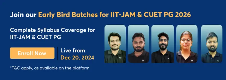 Iit Jam 2022 Iit Jam Exam Preparation And Online Classes On Unacademy
