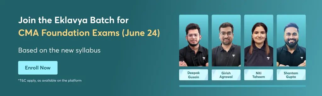Free Live Classes | CMA Foundation | Unacademy