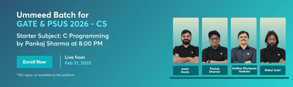 GATE - CSIT, DSAI & Interview Preparation | Unacademy