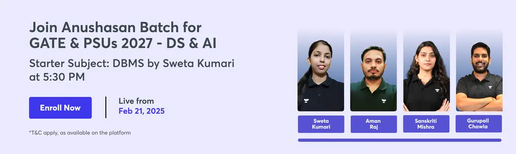 GATE - CSIT, DSAI & Interview Preparation | Unacademy