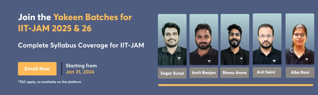 Iit Jam 2022 Iit Jam Exam Preparation And Online Classes On Unacademy