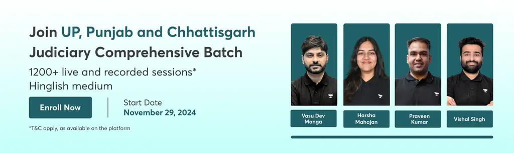 PCS Judiciary 2024: PCS (J) Exam Preparation & Online Classes on Unacademy | Unacademy