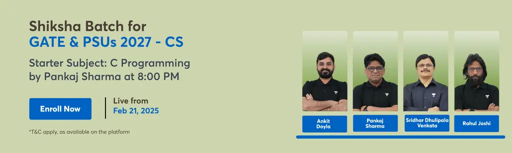 GATE - CSIT, DSAI & Interview Preparation | Unacademy