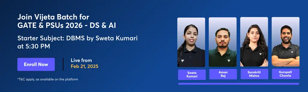 GATE - CSIT, DSAI & Interview Preparation | Unacademy GATE - CSIT, DSAI & Interview Preparation | Unacademy