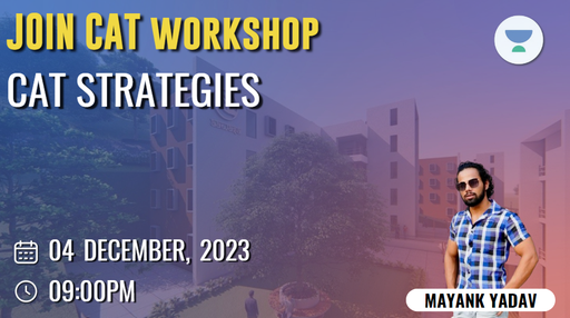 Cat And Other Mba Entrance Tests Cat Strategies Concepts Explained On