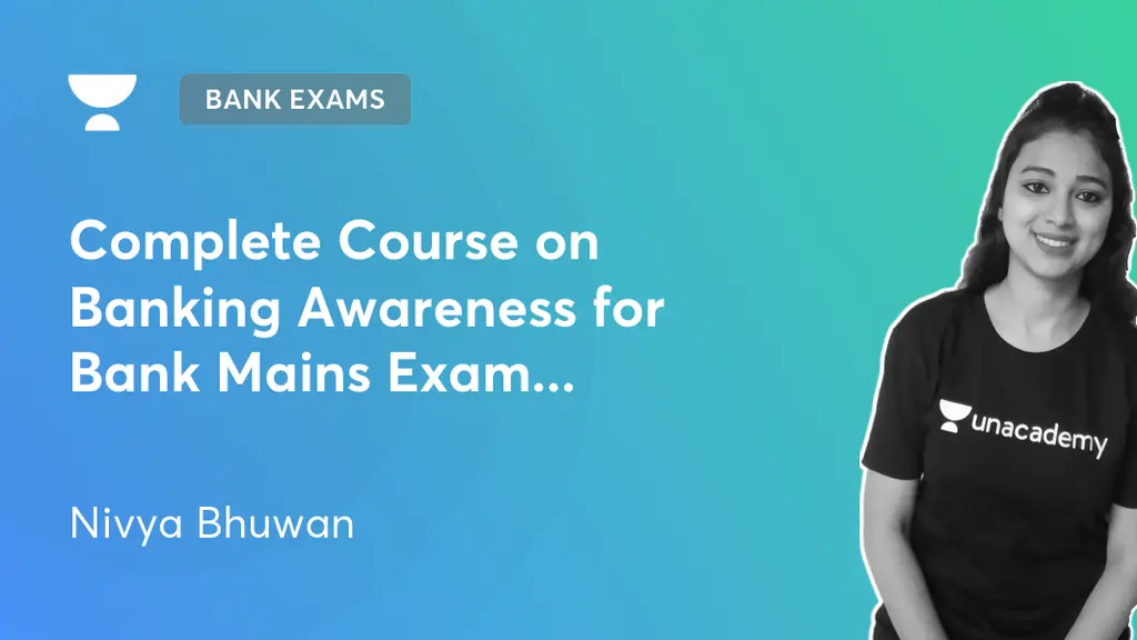 Bank Exams - Complete Course on Banking Awareness for Bank Mains Exam ...