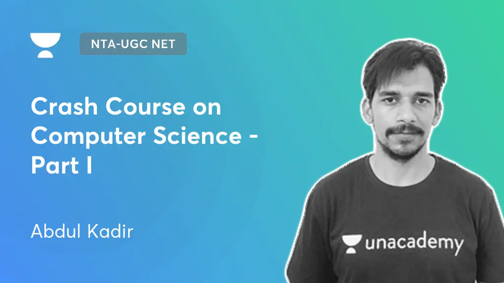 Nta Ugc Net And Set Exams Crash Course On Computer Science Part I By