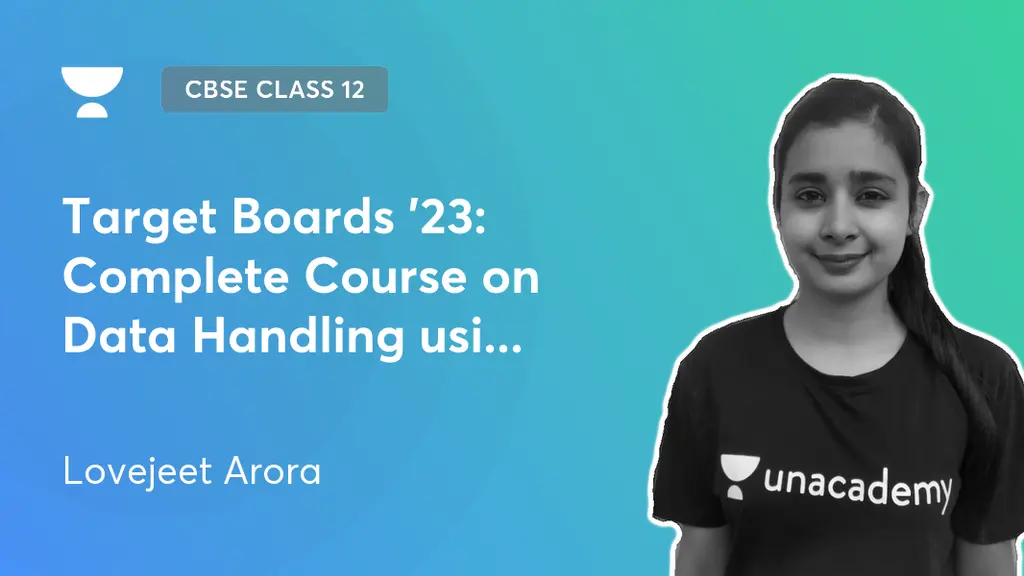 CBSE Class 12 - Target Boards '23: Complete Course on Data Handling using Pandas - Class 12 by ...