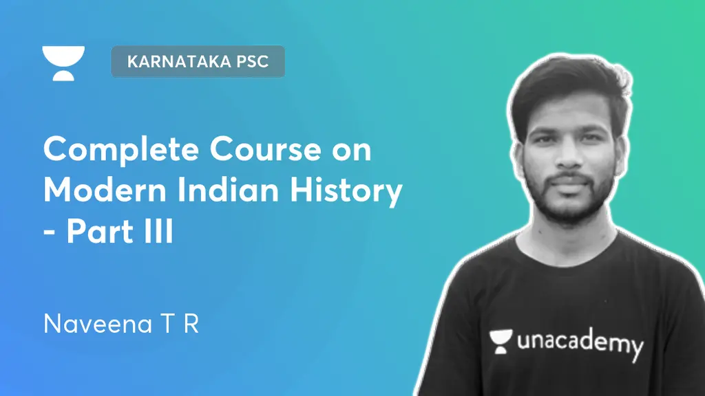 Karnataka PSC Complete Course On Modern Indian History Part III By karnataka-psc-complete-course-on-modern-indian-history-part-iii-by