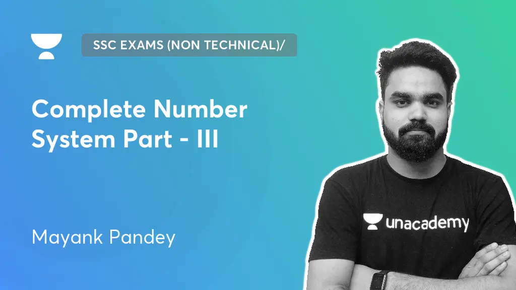 SSC Exams (Non Technical)/ Railway Exams - Complete Number System Part ...