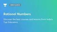 Rational Numbers CBSE Class 8 Unacademy