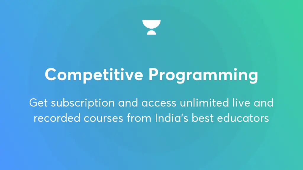 Test Series | Competitive Programming | Unacademy