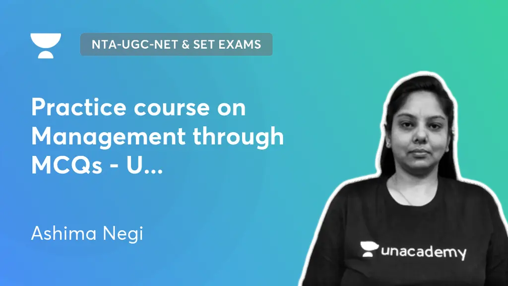 Nta Ugc Net And Set Exams Practice Course On Management Through Mcqs 9694