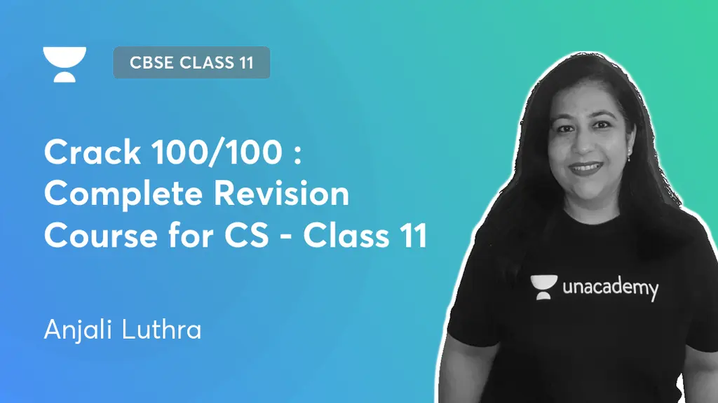 CBSE Class 11 - Crack 100/100 : Complete Revision Course for CS - Class ...