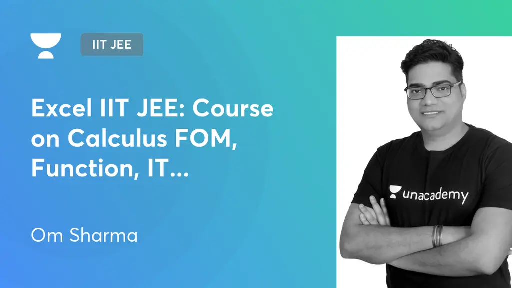 Iit Jee Excel Iit Jee Course On Calculus Fom Function Itf 2324