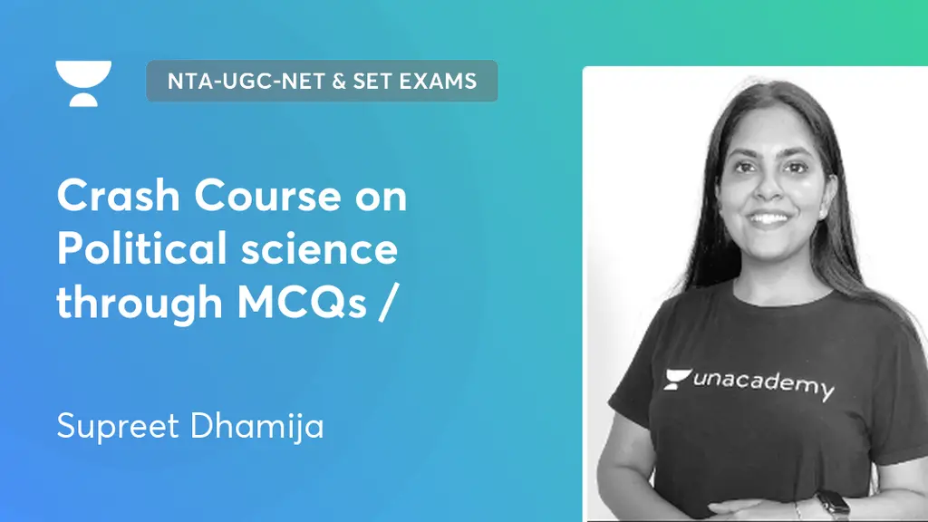 NTA-UGC-NET & SET Exams - Crash Course on Political science through MCQs / PYQs - UGC NET Dec ...