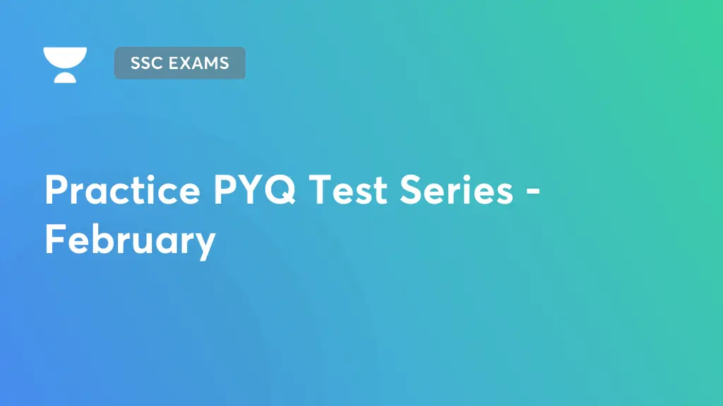 SSC Exams (Non Technical)/ Railway Exams - Practice PYQ Test Series ...
