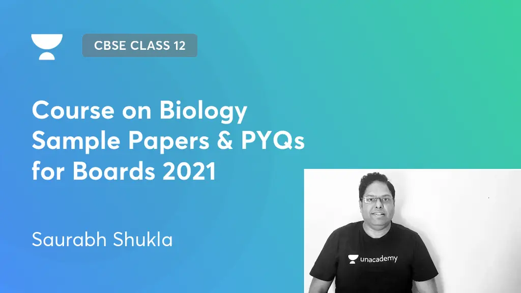 CBSE Class 12 - Course on Biology Sample Papers & PYQs for Boards 2021 ...