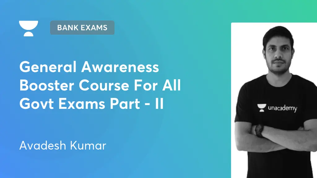 Bank Exams - General Awareness Booster Course For All Govt Exams Part ...