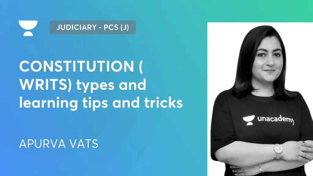 Judiciary - PCS (J) - CONSTITUTION ( WRITS) types and learning tips and ...