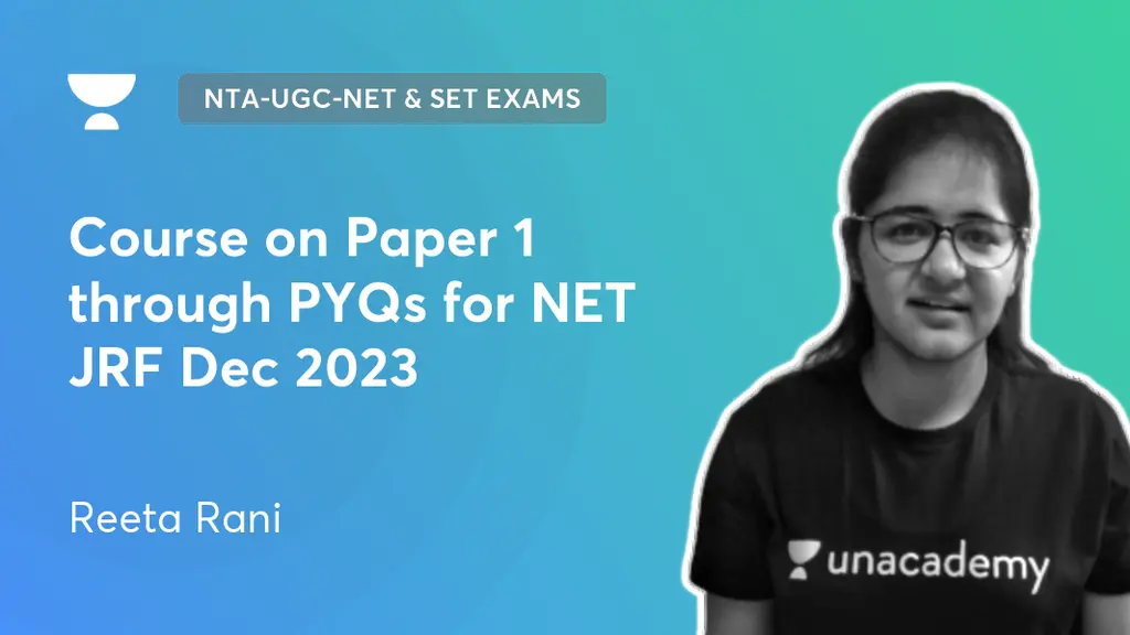 Nta Ugc Net And Set Exams Course On Paper 1 Through Pyqs For Net Jrf