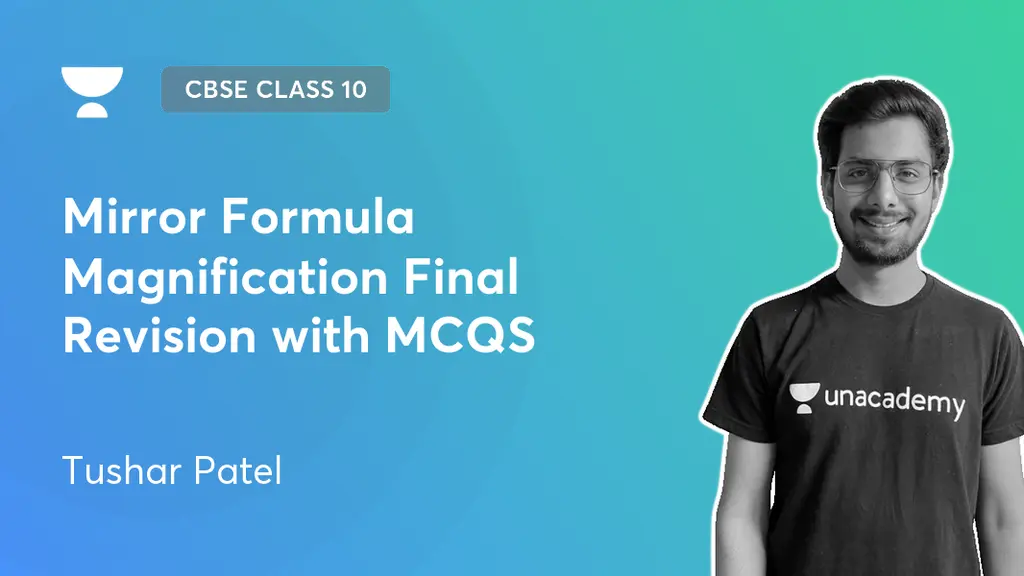 CBSE Class 10 - Mirror Formula Magnification Final Revision with MCQS ...