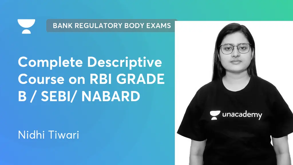 Bank Regulatory Body Exams - Complete Descriptive Course on RBI GRADE B ...