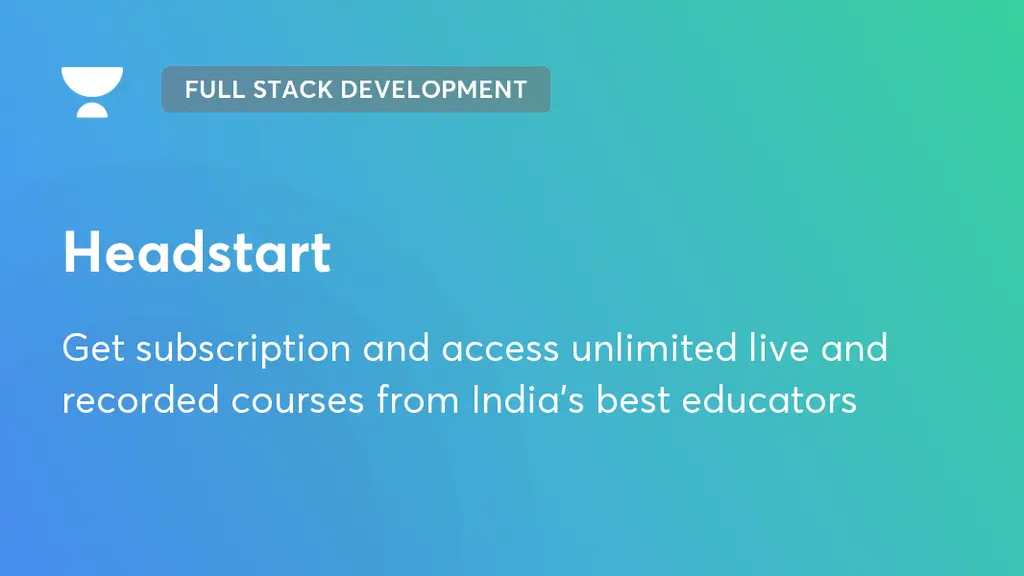 Full Stack Development | Full Stack Development - Dormant | Unacademy