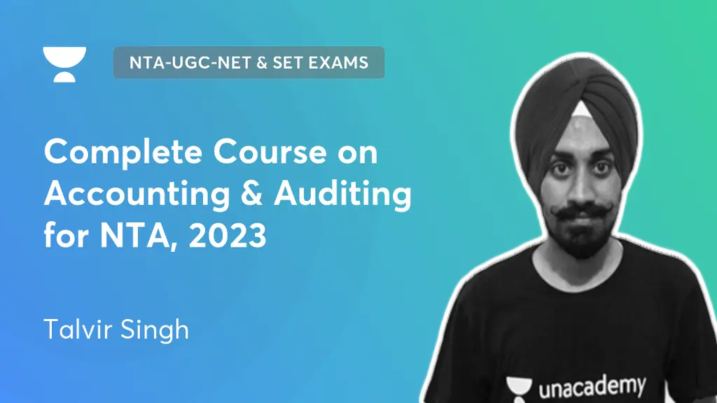 NTA-UGC-NET & SET Exams - Complete Course on Accounting & Auditing for ...