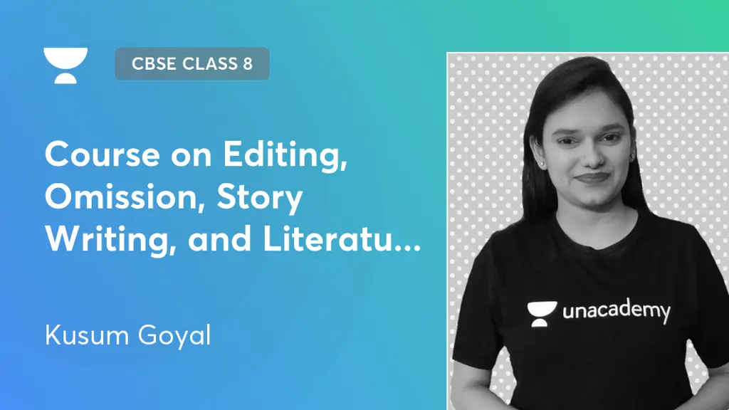 CBSE Class 8 - Course on Editing, Omission, Story Writing, and ...