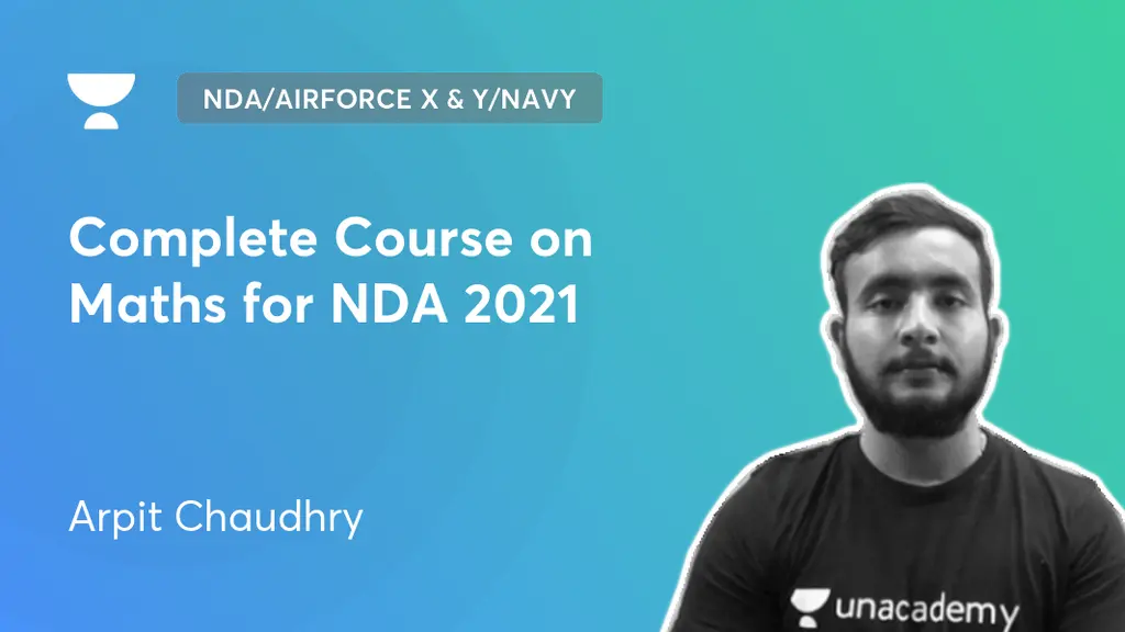 NDA - Complete Course on Maths for NDA 2021 by Unacademy