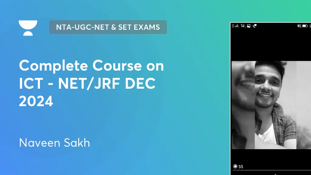 Nta Ugc Net And Set Exams Complete Course On Ict Netjrf Dec 2024 By Unacademy