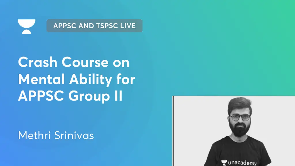 APPSC and TSPSC Live - Crash Course on Mental Ability for APPSC Group ...