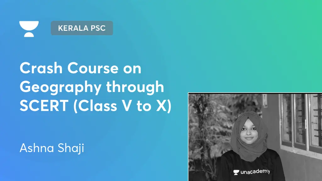 Kerala PSC - Crash Course on Geography through SCERT (Class V to X) by ...