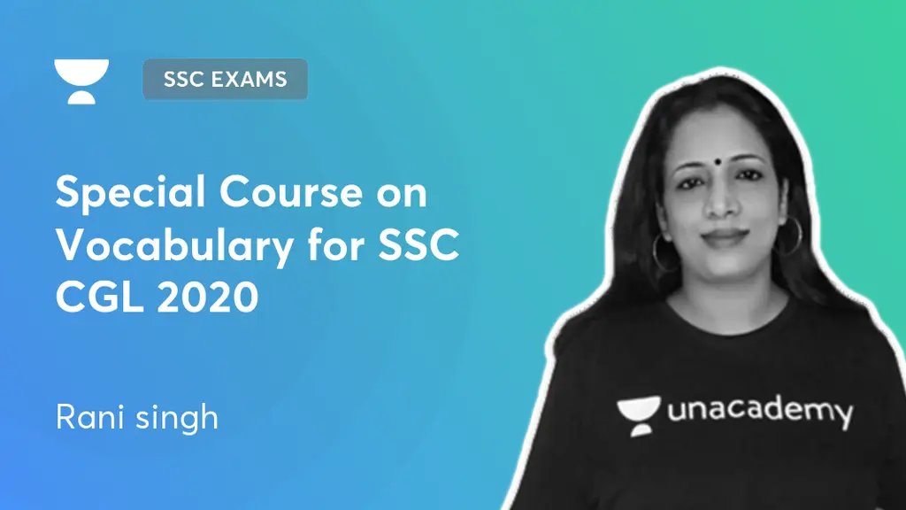 SSC Exams (Non Technical)/ Railway Exams - Special Course on Vocabulary ...