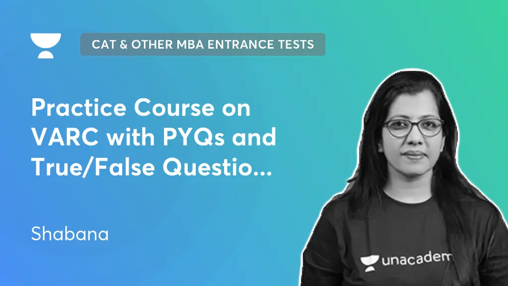 CAT & Other MBA Entrance Tests - Practice Course on VARC with PYQs and ...