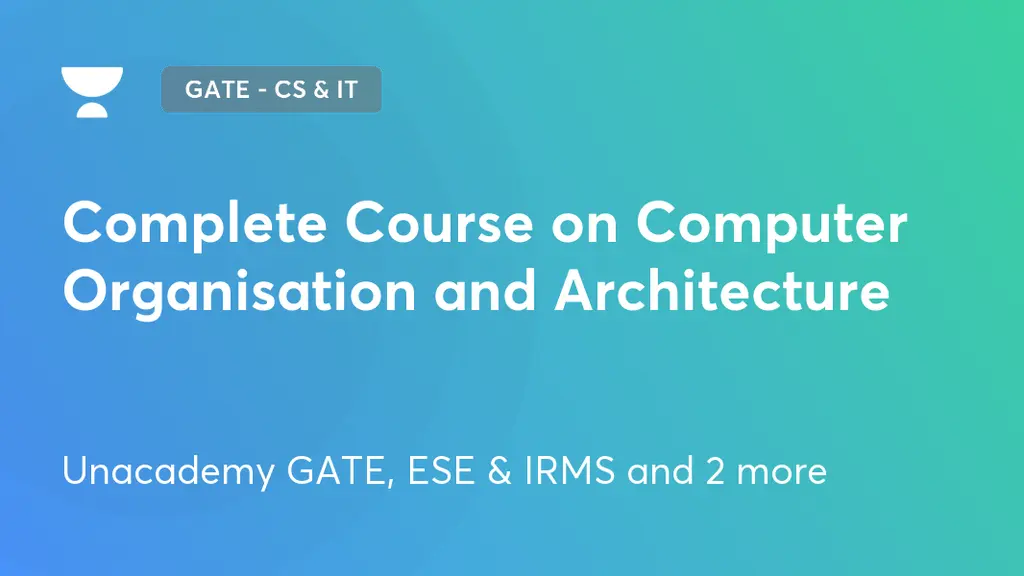 GATE - CSIT, DSAI & Interview Preparation - Complete Course on Computer ...