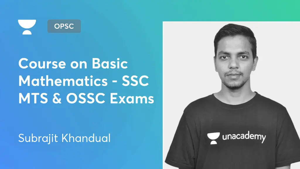 Odisha State Exams - Course on Basic Mathematics - SSC MTS & OSSC Exams ...