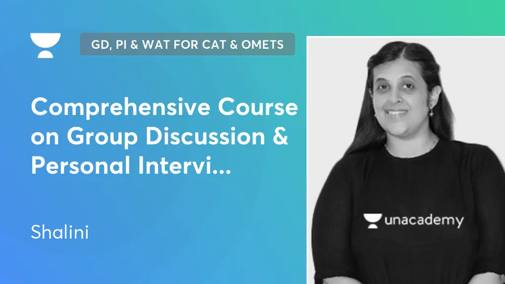 GD, PI & WAT for CAT & OMETs - Comprehensive Course on Group Discussion & Personal Interview ...