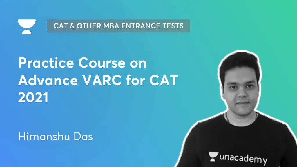 Cat And Other Mba Entrance Tests Practice Course On Advance Varc For