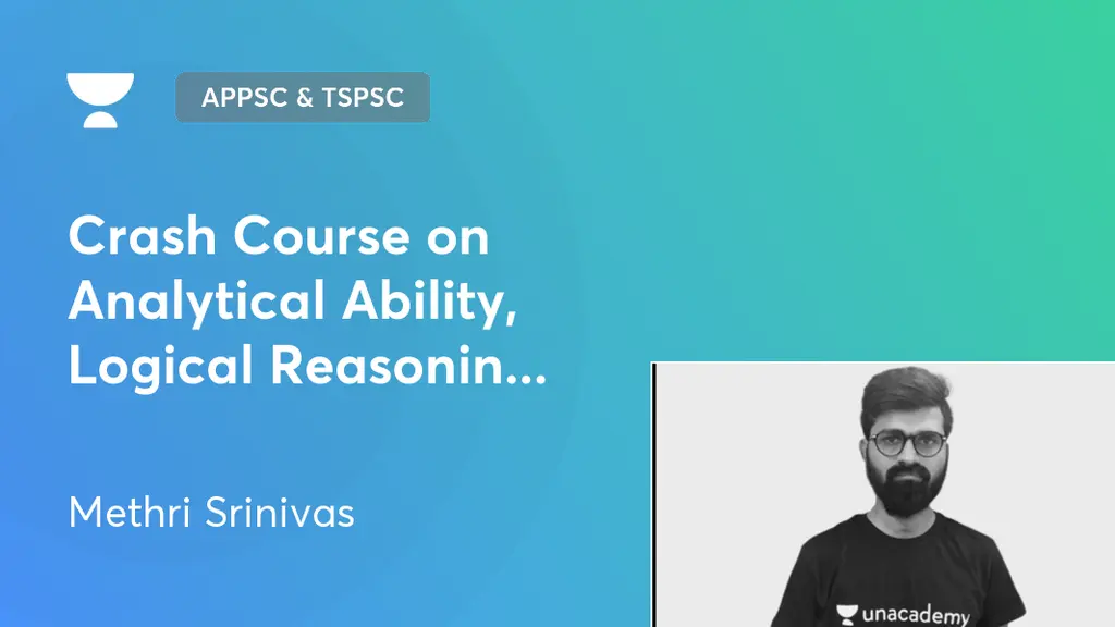 APPSC and TSPSC Live - Crash Course on Analytical Ability, Logical Reasoning, Data for Group: I ...