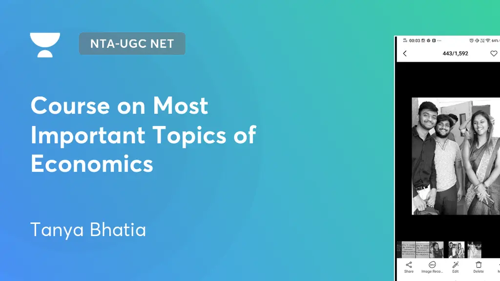 NTA UGC NET SET Exams Course On Most Important Topics Of Economics nta-ugc-net-set-exams-course-on-most-important-topics-of-economics