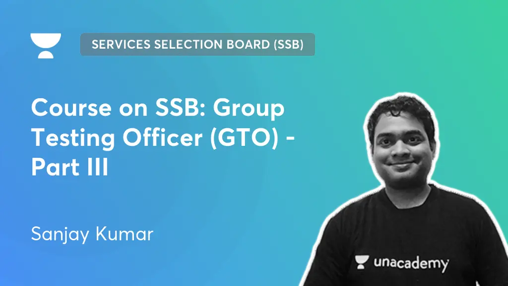 Services Selection Board (SSB) - Course on SSB: Group Testing Officer ...
