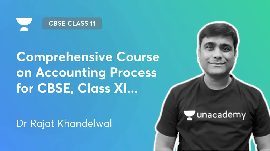CBSE Class 11 - Comprehensive Course on Accounting Process for CBSE, Class XI - Part III by ...