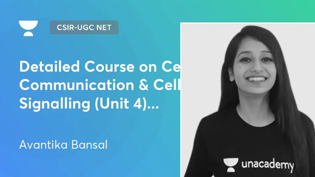 Csir Ugc Net Detailed Course On Cell Communication And Cell Signalling Unit 4 Csir Ugc Net