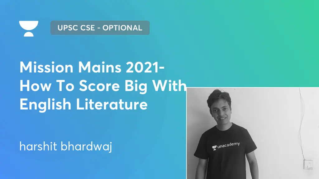UPSC CSE - Optional - Mission Mains 2021- How To Score Big With English ...