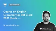 Bank Exams Course On English Grammar For SBI Clerk 2021 Basic To Bank Exams Course On English Grammar For SBI Clerk 2021 Basic To