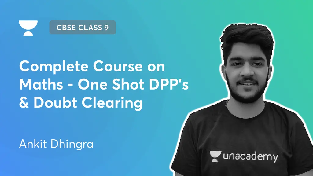 CBSE Class 9 - Complete Course on Maths - One Shot DPP's & Doubt ...