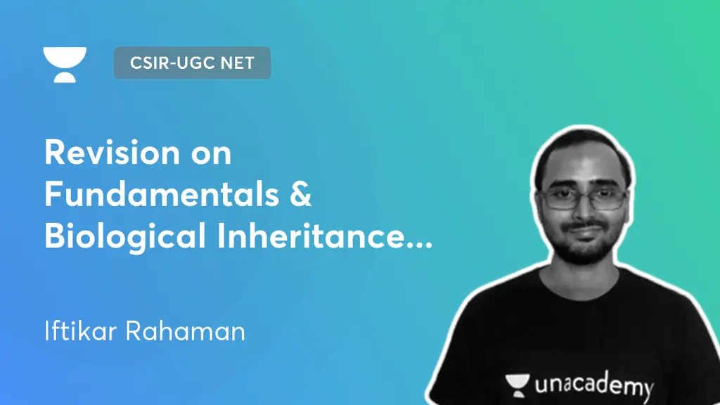 Csir Ugc Net Revision On Fundamentals And Biological Inheritance Part